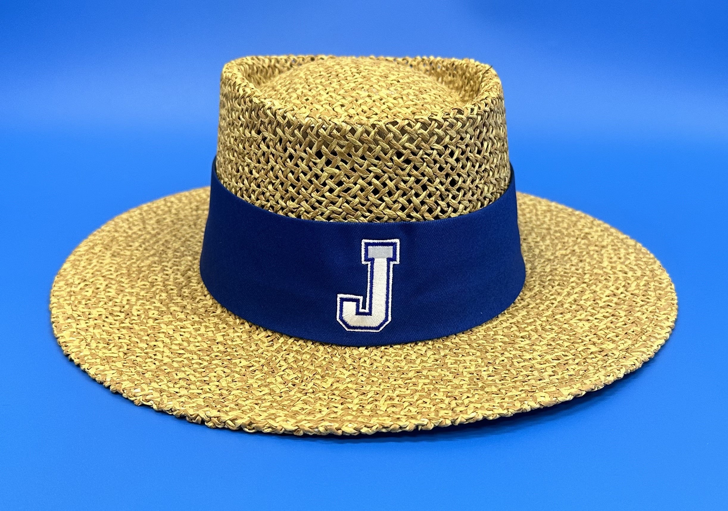 J Straw Hat - Tournament – The Blue Jay Shop